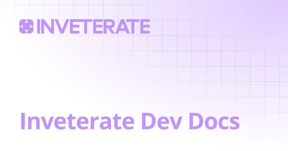 Inveterate Dev Docs | Developer Documentation