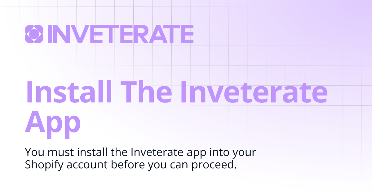 Install The Inveterate App | Help Center