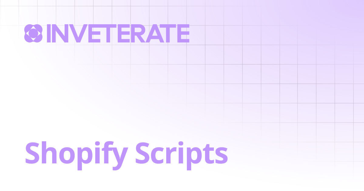 Shopify Scripts | Help Center