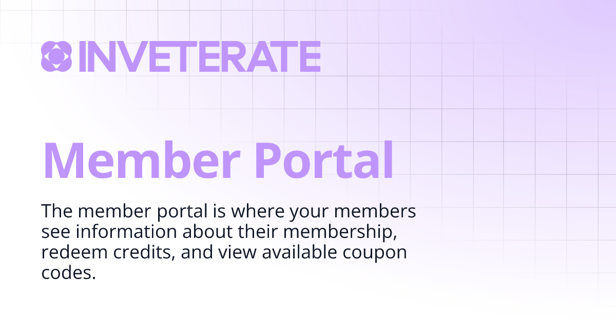 Member Portal | Help Center